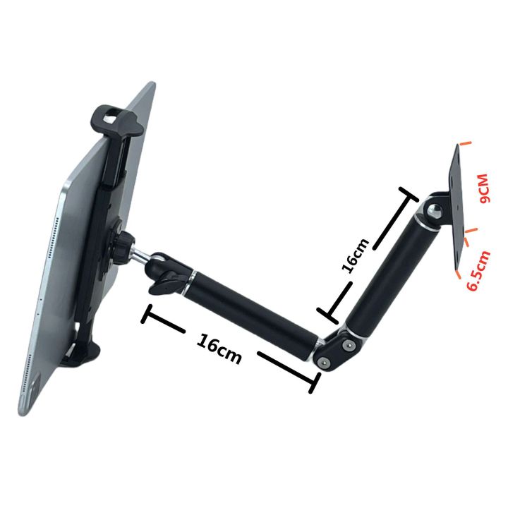 Metal tablet hover arm, foldable, rotatable, adjustable, mobile phone ...