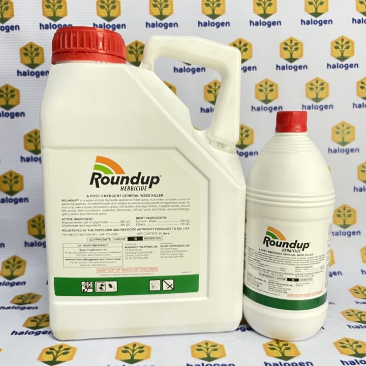ROUNDUP GLYPHOSATE POST-EMERGENT GENERAL WEED KILLER HERBICIDE | Lazada PH