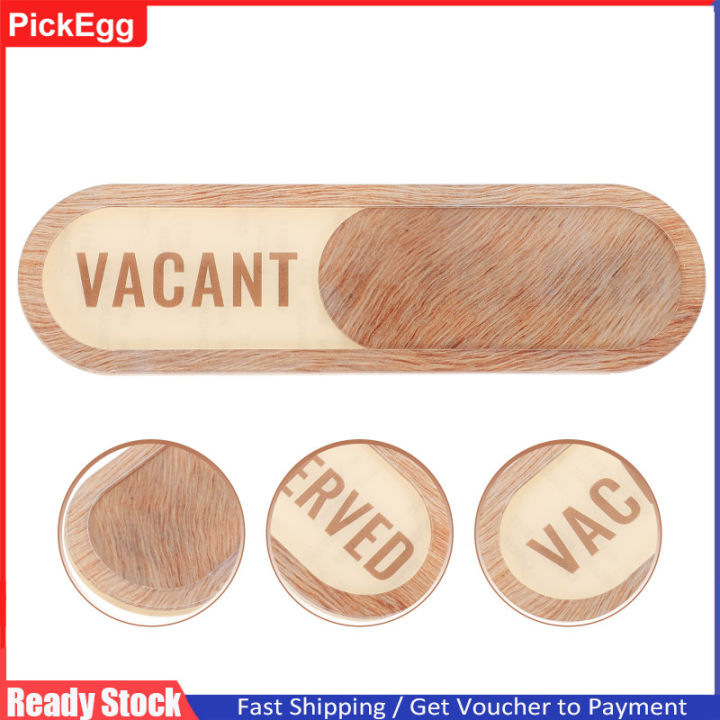 PickEgg [Ready Stock] Restaurant Door Privacy Sign Slider Indicator ...