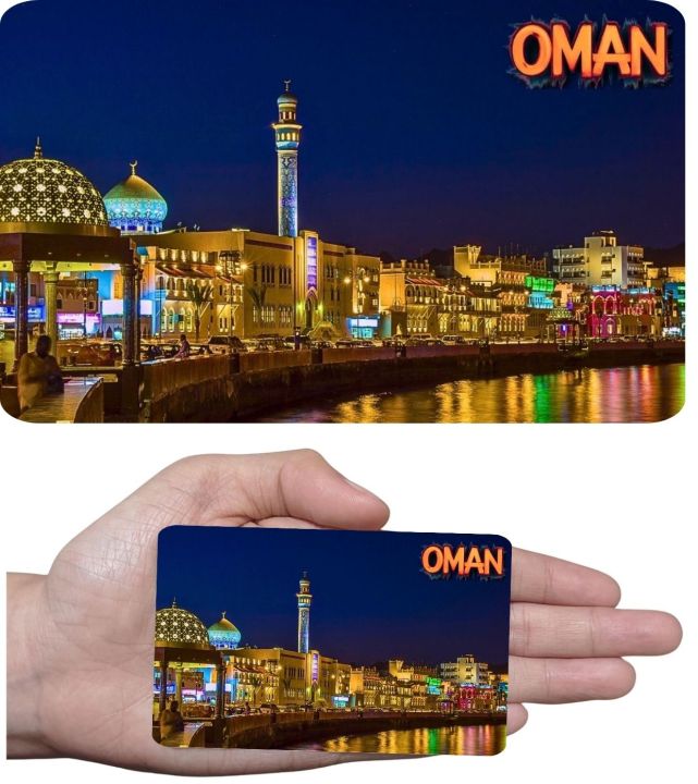 OMAN INTENATIONAL SOUVENIR RUBBER REF MAGNET | Lazada PH