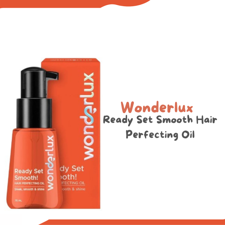 Wonderlux Ready Set Smooth Hair Perfecting Oil 75ml/Serum Rambut ...