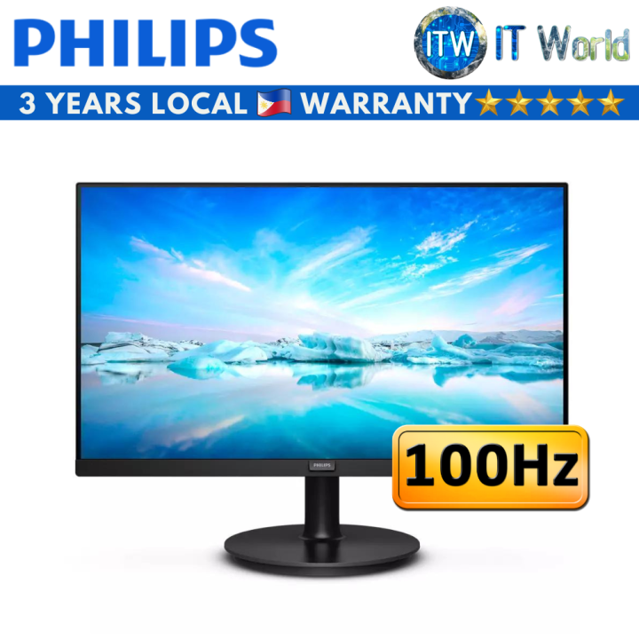 Philips 221V8LB - 22" FHD(1920x1080) / 100Hz / VA / 4 ms (GtG ...