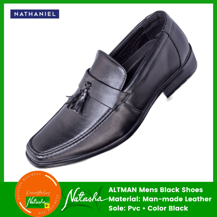 NATASHA NATHANIEL BLACK SHOES FOR MEN | FORMAL SHOES | SCHOOL UNIFORM ...