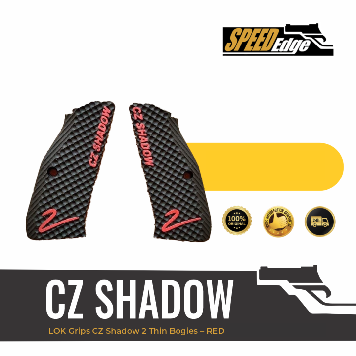 SPEEDEDGE I LOK Grips CZ Shadow 2 Thin Bogies – RED | Lazada PH