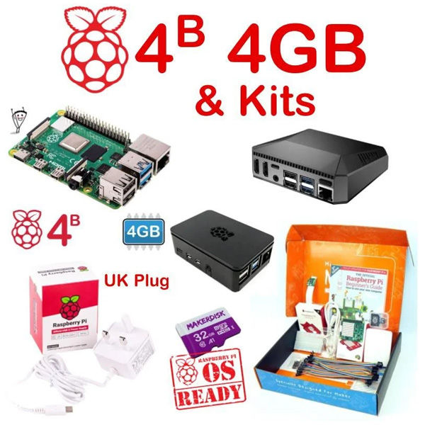 Raspberry Pi 4 Model B 4GB and Kits | Lazada