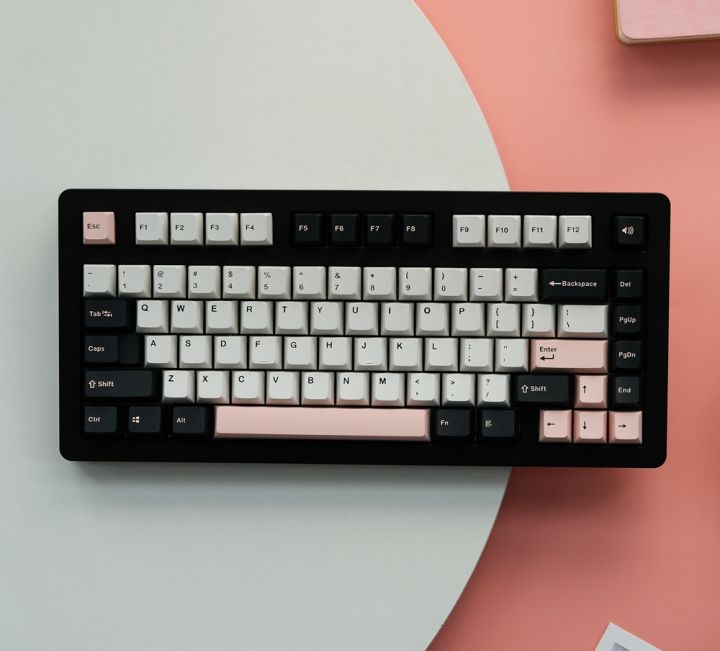 【ที่ครอบกุญแจเท่านั้น】กุญแจ135คีย์ GMK Olivia โปรไฟล์ Keycaps OEM PBT ...