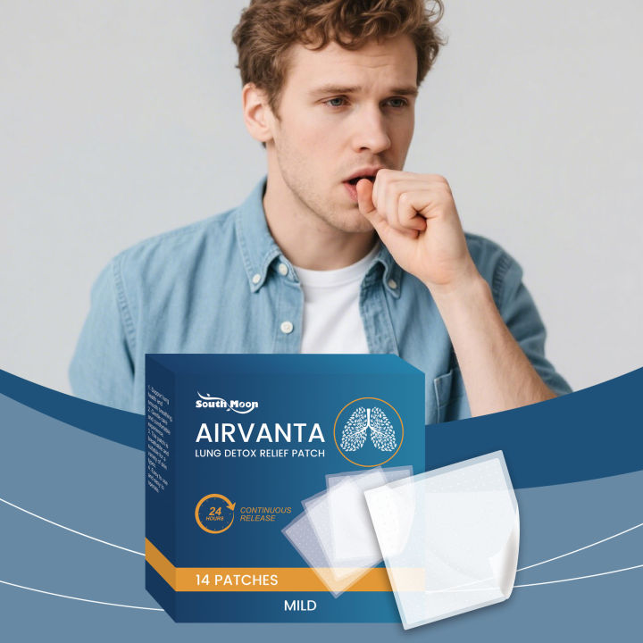 South Moon Lung Detox Relief Patch For Lungs Detoxification Improve ...