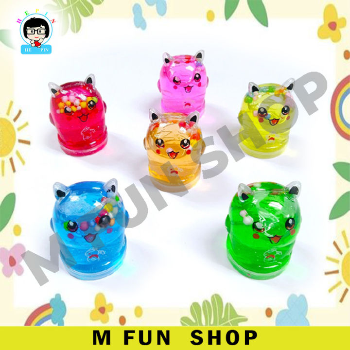 48 Pcs Colorful Pokémon / Labubu / Sanrio / Bear / Random Crystal Slime ...