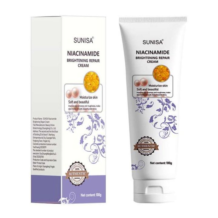 Sunisa NIACINAMIDE Brightening Repair CREAM-moisturize skin Soft and ...