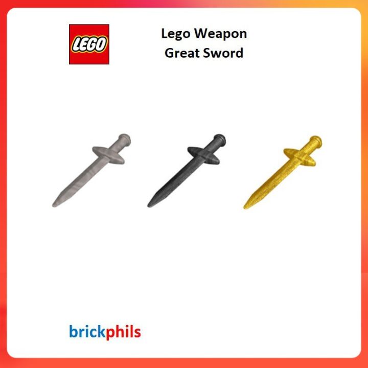 Lego Weapon Great Sword (2pcs per Lot) | Lazada PH