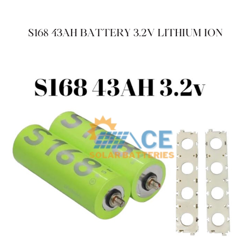 (1PC or 4PCS PER ORDER) 43AH S168 3.2v - Lithium Battery Lifepo4 ...