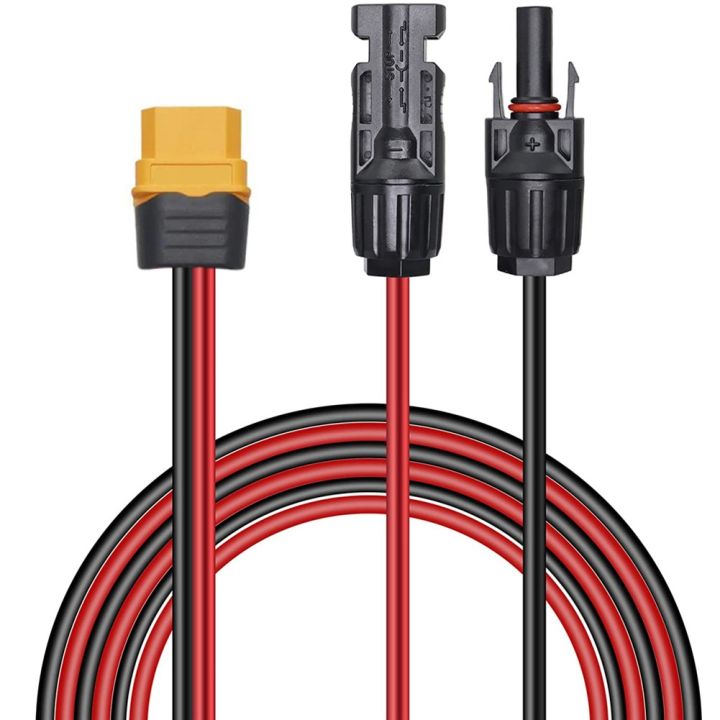 Solar Panels Cable M C 4 To XT60 Extension Cable For Portable Power ...
