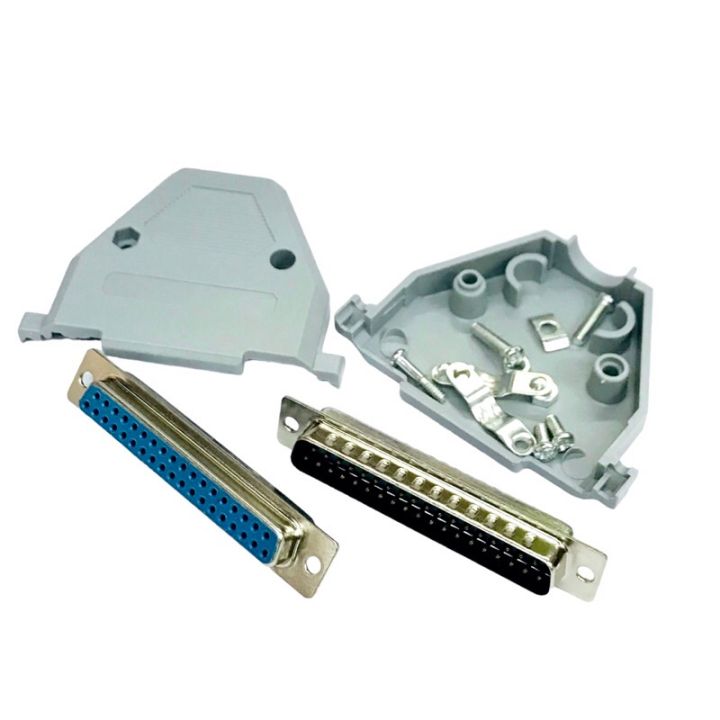 Connector DB37 คอนเนคเตอร์ ชุดประกอบ DB 37 pinแบบ 2 แถว RS232 ตัวผู้ ...