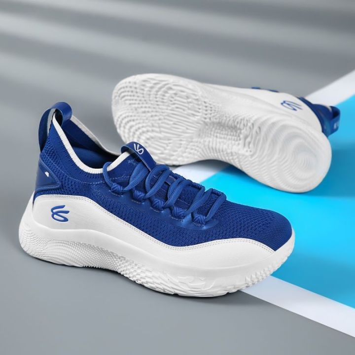 Curry 8 Basketball Shoes Youth Actual Combat Sneakers Breathable Sports ...