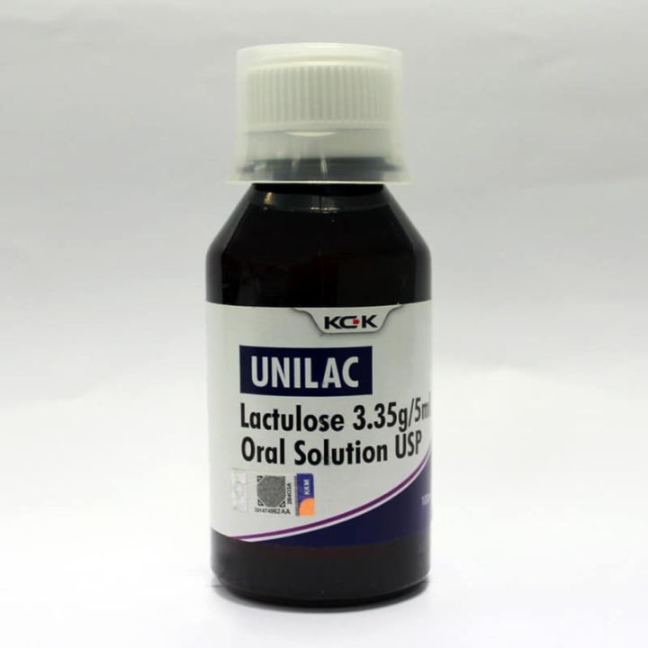 Unilac Lactulose 3.35g/5ml 100ml / Nophalac 670mg/ml Lactulose Solution for Constipation 100ml ...
