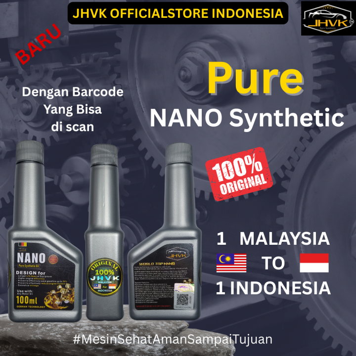 JHVK PURE NANO SYNTHETIC OIL 100 ml( ORIGINAL ) ENGINE TREATMENT ...