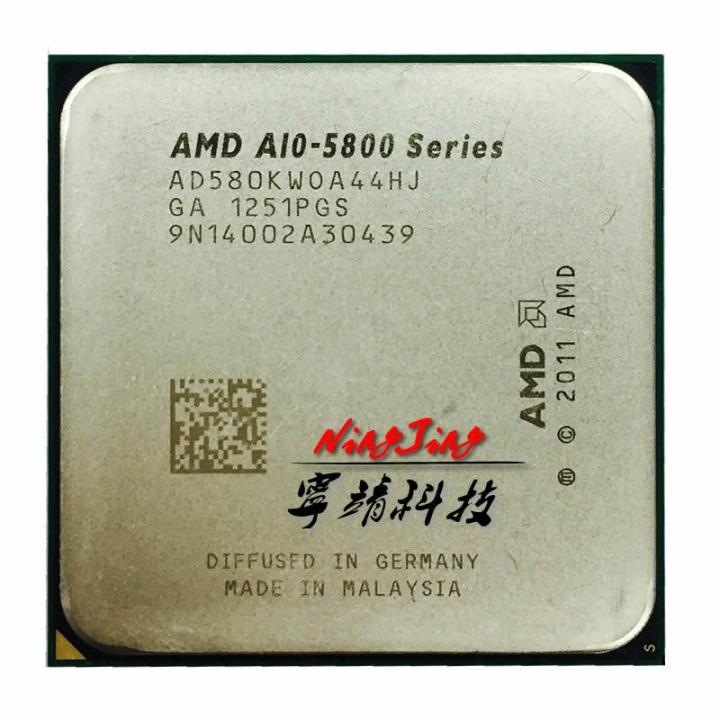 AMD A10-Series A10 5800K A10 5800 Quad-Core CPU Processor AD580KWOA44HJ Socket FM2 | Lazada PH