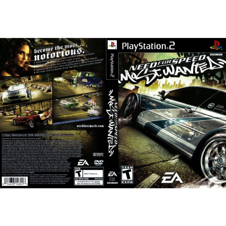 แผ่นเกมส์ PS2 Need for Speed Most Wanted คุณภาพ ส่งไว | Lazada.co.th