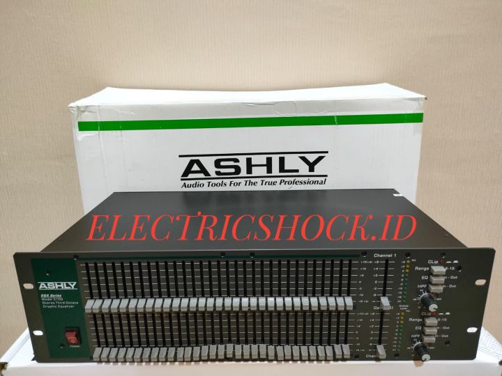 EQUALIZER ASHLY GQX 3102 / GQX3102 / GQX-3102 (231CHANNEL) | Lazada ...