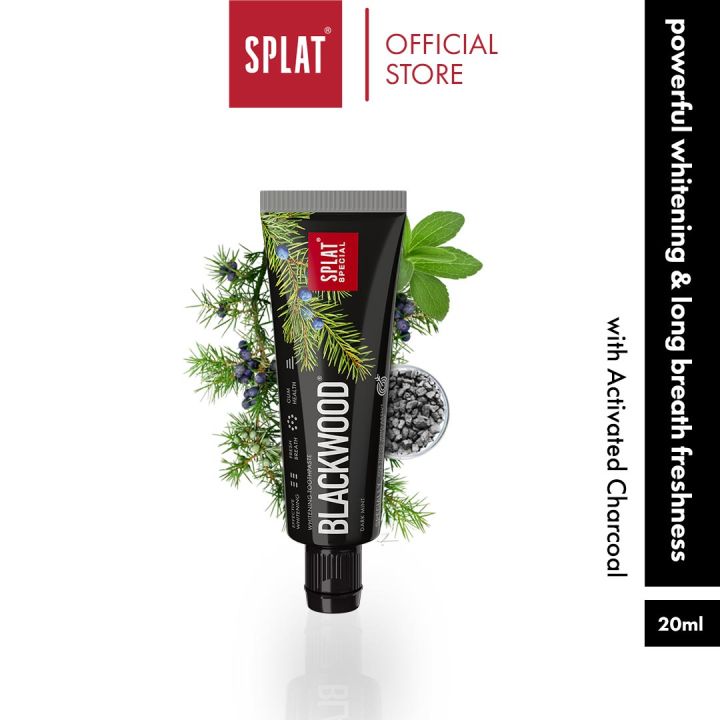 SPLAT Special Blackwood Toothpaste [20ml] EXP Feb 2027 | Lazada
