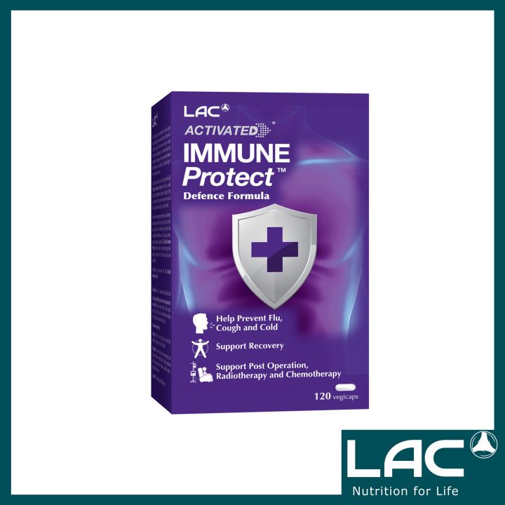LAC Activated Immune Protect 120 Vegicaps (Best by: August 2026) | Lazada PH