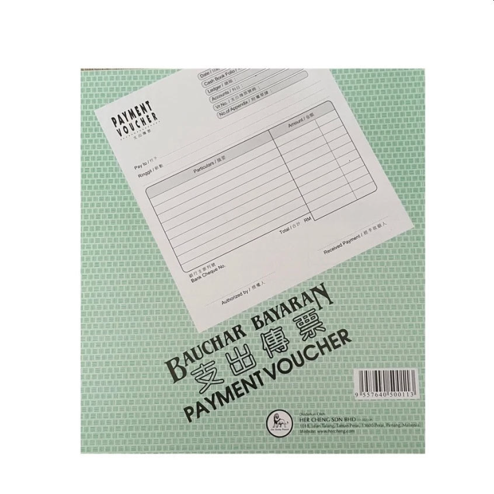 Payment Voucher 50s Stationery Baucar Bayaran 1 Ply 50 Sheets | Lazada