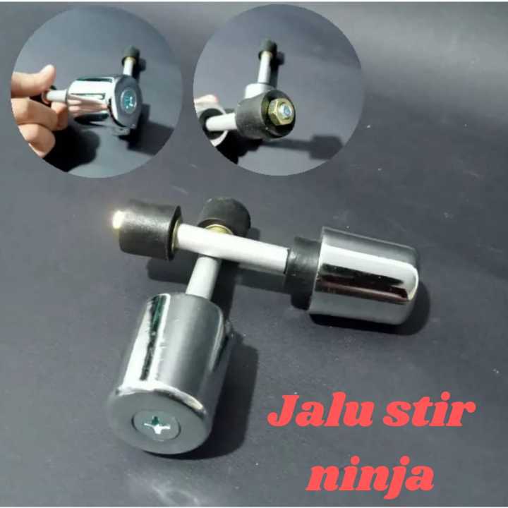 BAUT JALU STIR STANG NINJA FULL BESI SET KANAN KIRI UNIVERSAL | Lazada ...