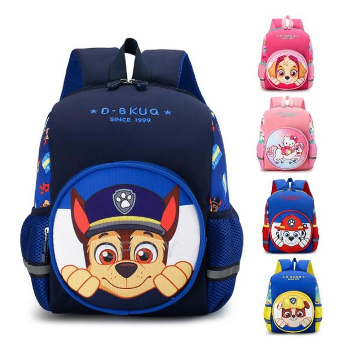New Kids School Bag Cartoon PAW PATROL Backpack Children Class Bags ...