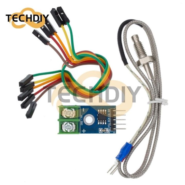 MAX6675 Module + K Type Thermocouple Thermocouple Senso Temperature ...