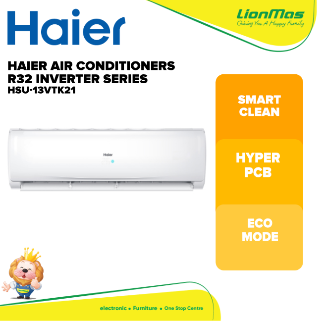 HAIER AIR CONDITIONERS R32 Inverter Series 19VTK21/13VTK21 | Lazada