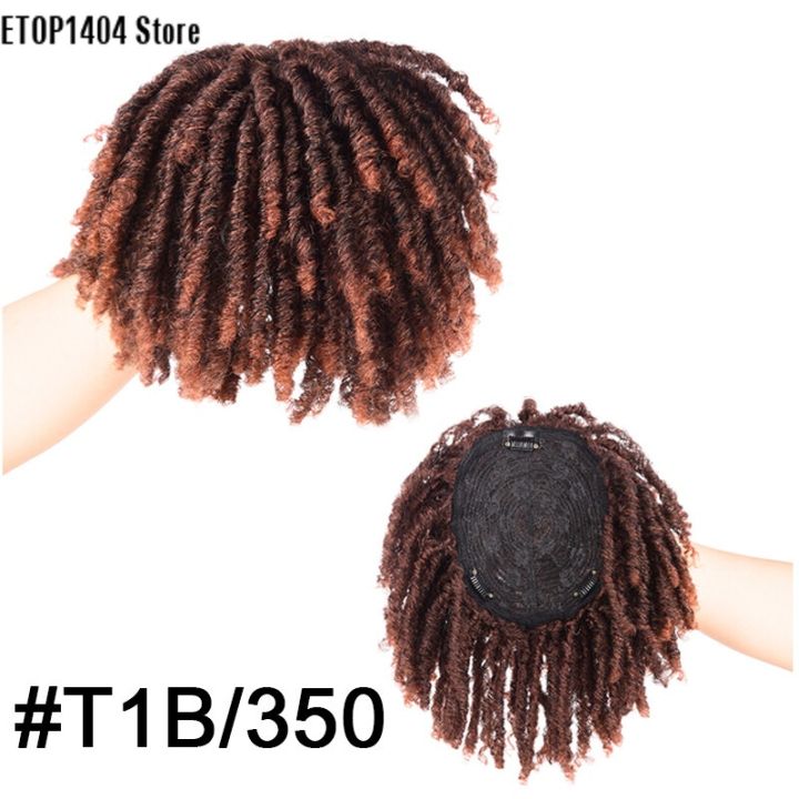 ETOP1404 Store Men Dreadlocks Toupee Wigs Sof Synthetic Closure Wig ...