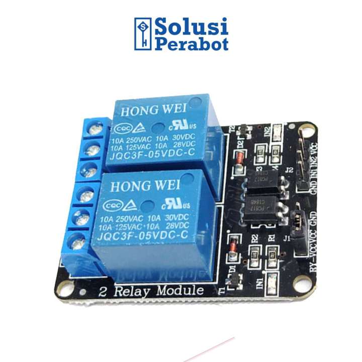 Relay 2 Channel 5V 12V SP / Module Arduino Optocupler Modul Expansion ...