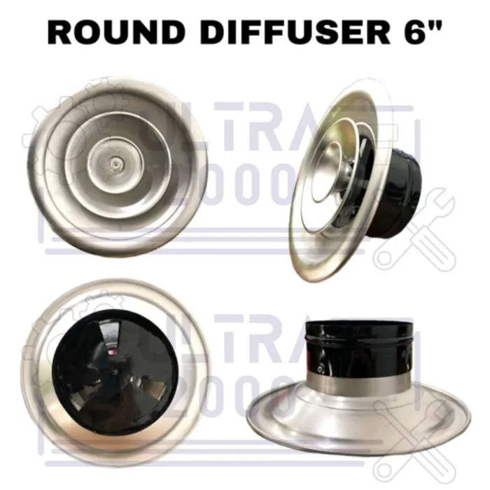 ROUND DIFFUSER 6" - Natural / Alat Alat Ac Kulkas Lengkap Kumplit ...