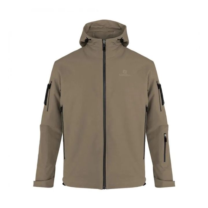 Jaket TAD / Army Consina Grey Wolves Jaket Softshell Tactical | Lazada ...