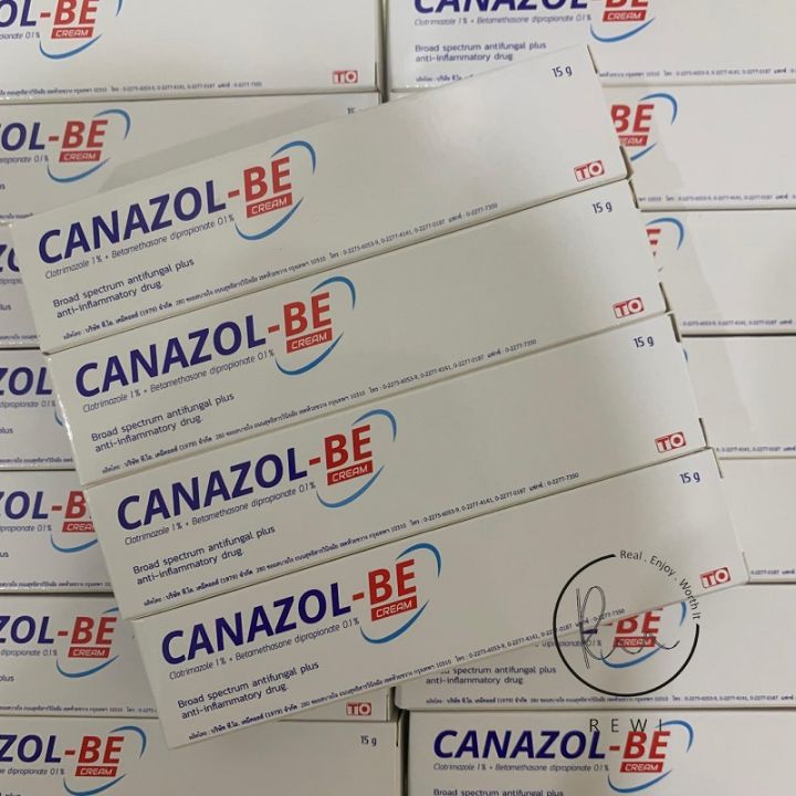 Thailand Canazol-Be Antifugal Plus Anti-imflammatory Cream 15g / 泰国 ...
