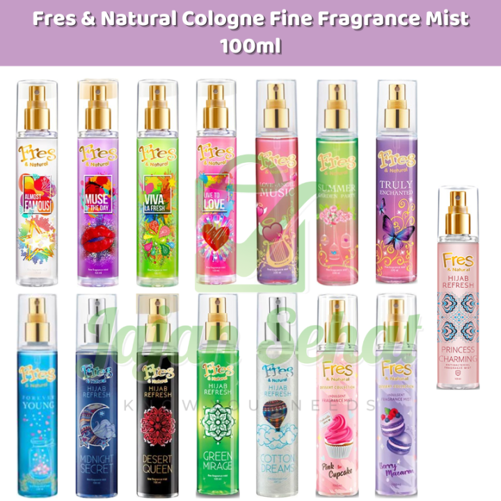 Fres & Natural Cologne / Parfum Wanita Fine Fragrance Mist 100ml ...