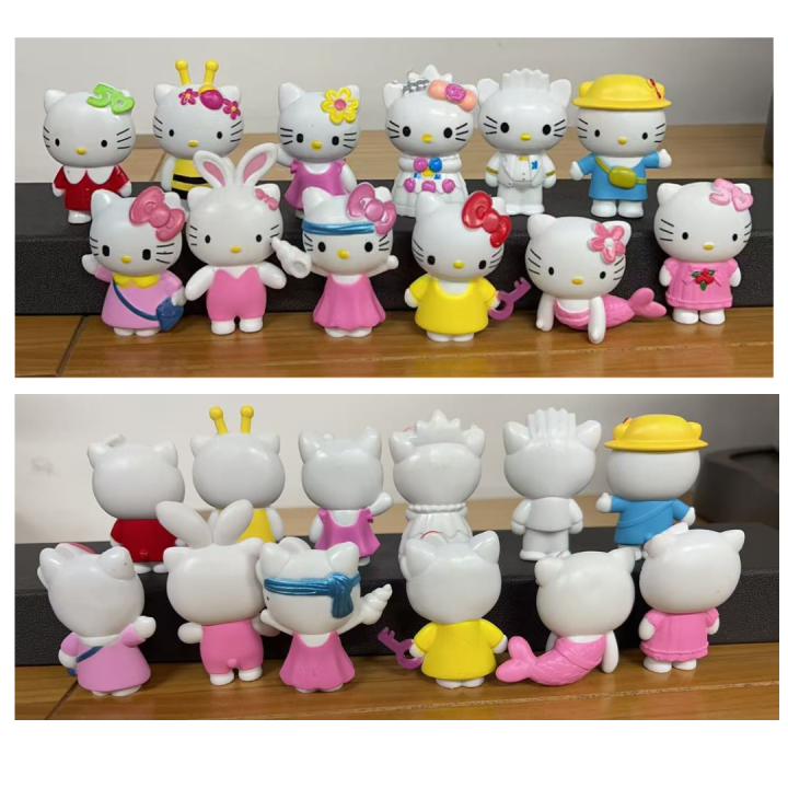 Hello Kitty Set Of 12 Mini Figure | Lazada PH