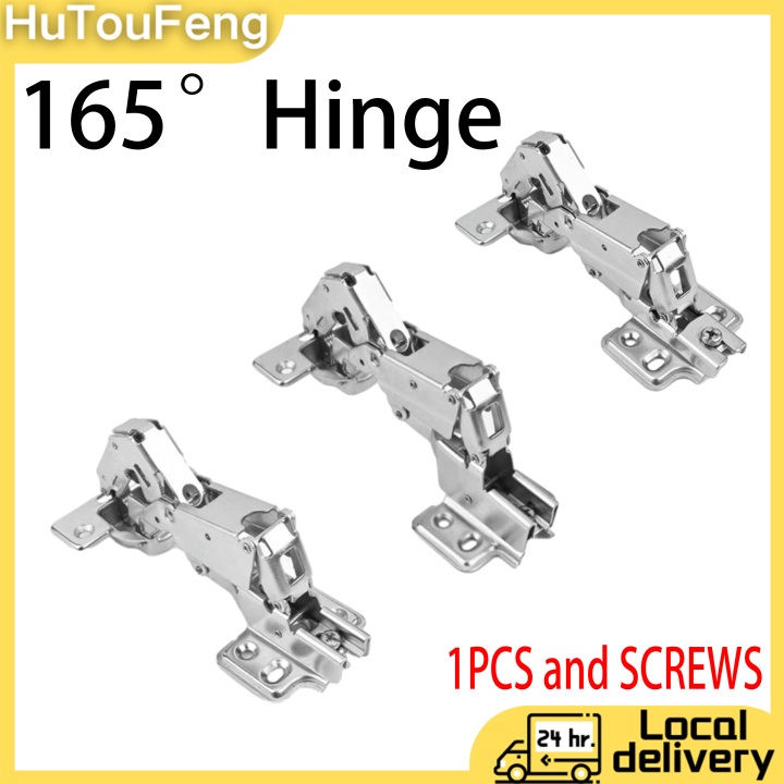 （Local delivery）Cabinet Hinge 165 Degree Conclealed Hinges soft closing ...