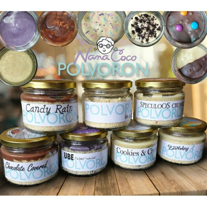 Polvoron Jars by Nana Coco (Big Jar)(6 variants) | Lazada PH
