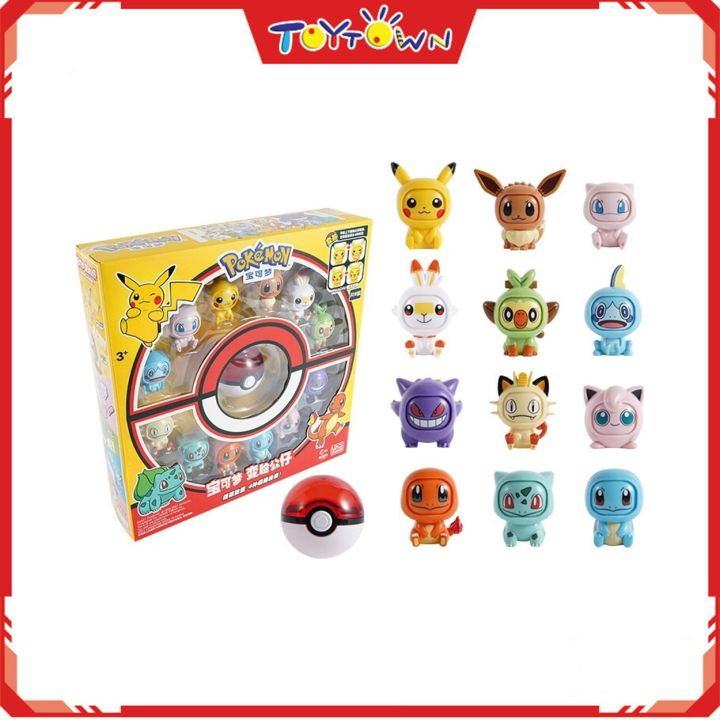 Pokemon LD - Pokemon Face Off Figure 12 PCS Pack - Deluxe Set | Lazada PH