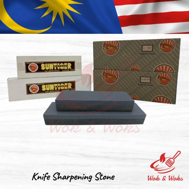 Sun Tiger Brand High Quality Knife Sharpening Stone / Batu Mengasah ...
