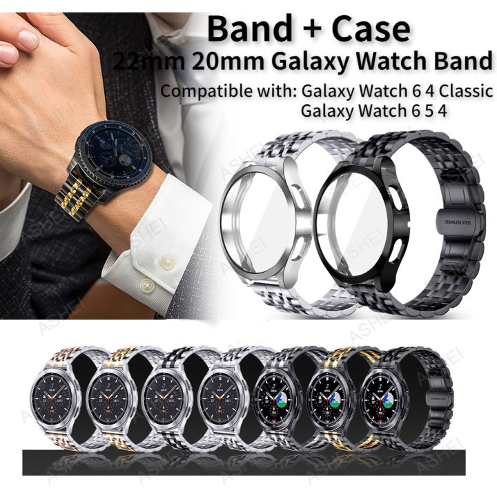 Band+Case for Samsung Galaxy Watch 6 5 4 44mm 40mm 4 Classic 46mm 42mm ...