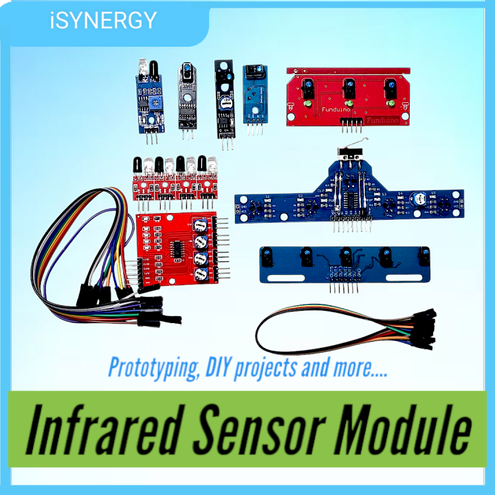 IR Infrared Proximity Sensor Obstacle Avoidance Line Tracker Module ...