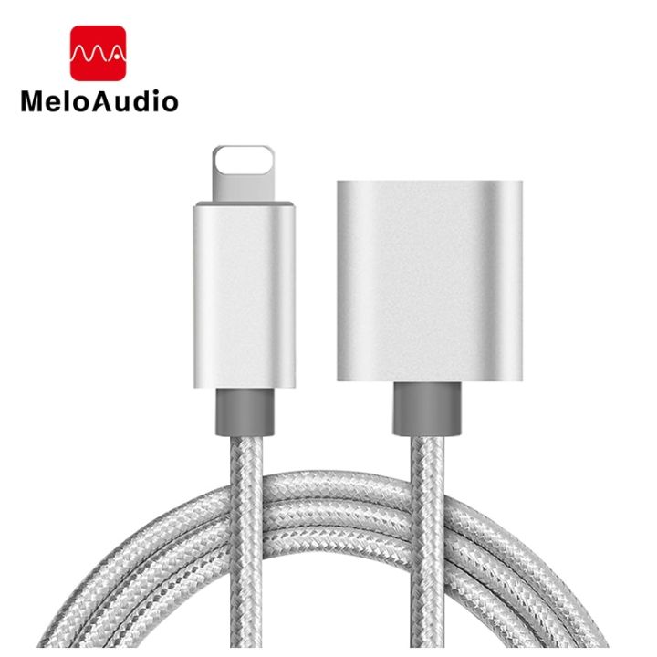 8Pin Lightning Extension Cable Male To Female Adapter 1M Extender For ...