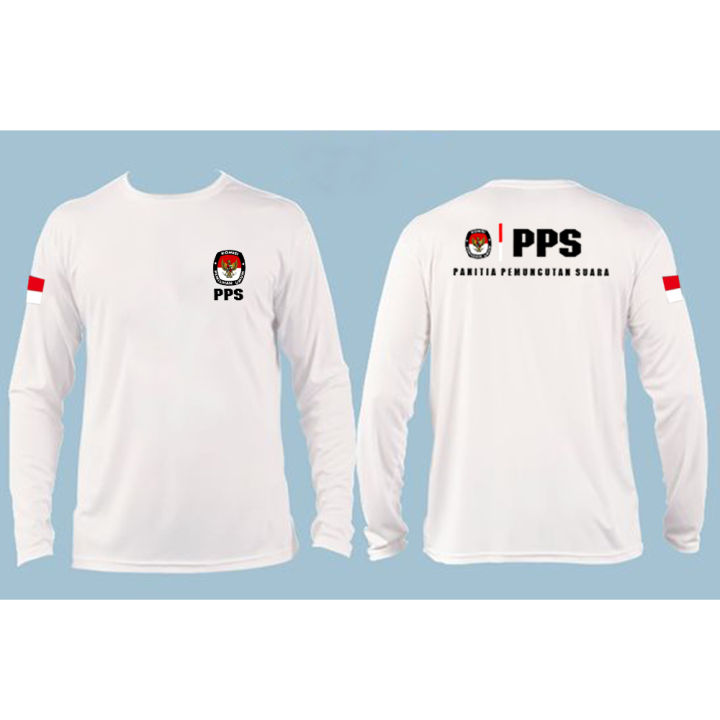KAOS PETUGAS PPS TERBARU / KAOS PANITIA PEMILU 2024 / KAOS CUSTOM ...