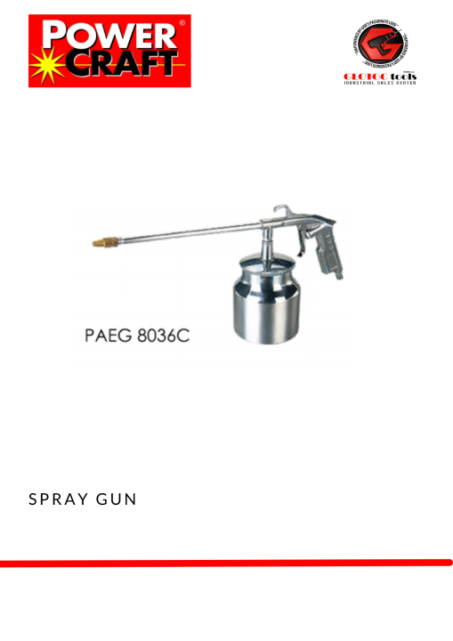 POWERCRAFT Spray Gun PAEG 8036C | Lazada PH
