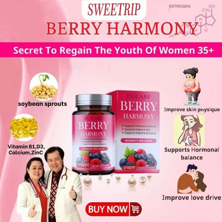 SWEETRIP BERRY HARMONY SUPPLEMENT ORIGINAL FOR HORMONAL BALANCE WOMENS ...
