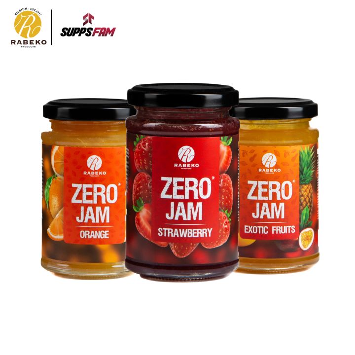 Rabeko Zero Jams | Low Sugar Low Calorie Fruit Jam | Lazada PH