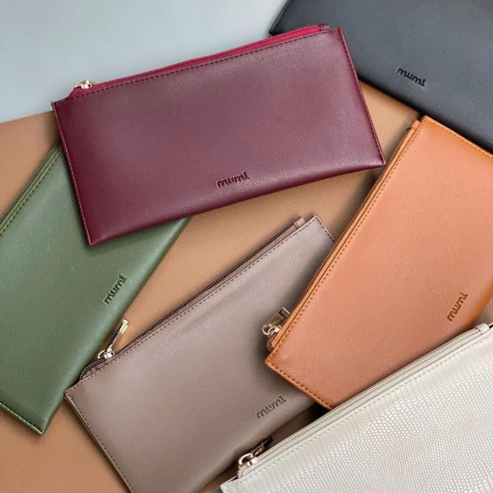 Mumi Skinny Zip Long Purse Wallet | Lazada PH