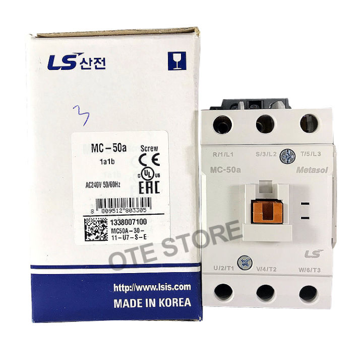 LS MC-50a-11 240VAC Magnetic Contactor | Lazada